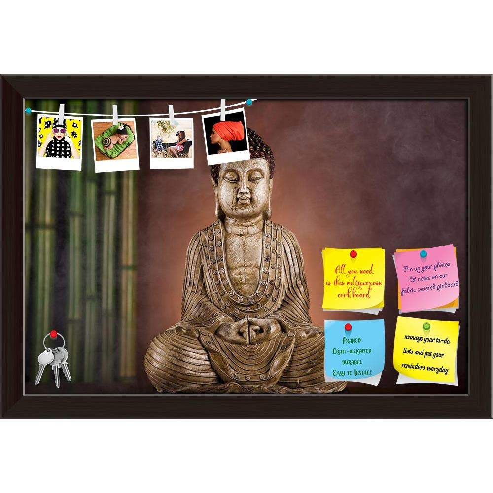 Buy ArtzFolio Zen of A Buddha Bulletin Board Notice Pin Board | Vision ...