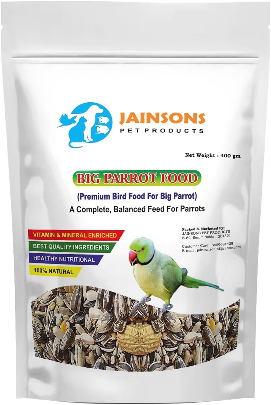 Parrots Wizard, Dry Bird Food Big Parrot Food 31 Types of Seed Mix Big ...
