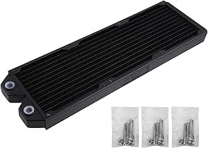 Amazon.com: GMBYLBY Liquid Cooling System High-Density Fins 18-Row ...
