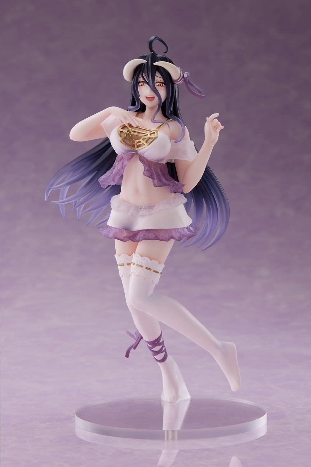 Amazon.com: Taito-Overlord IV Coreful Figure - Albedo (Nightwear Ver.) Prize Figure : Toys & Games