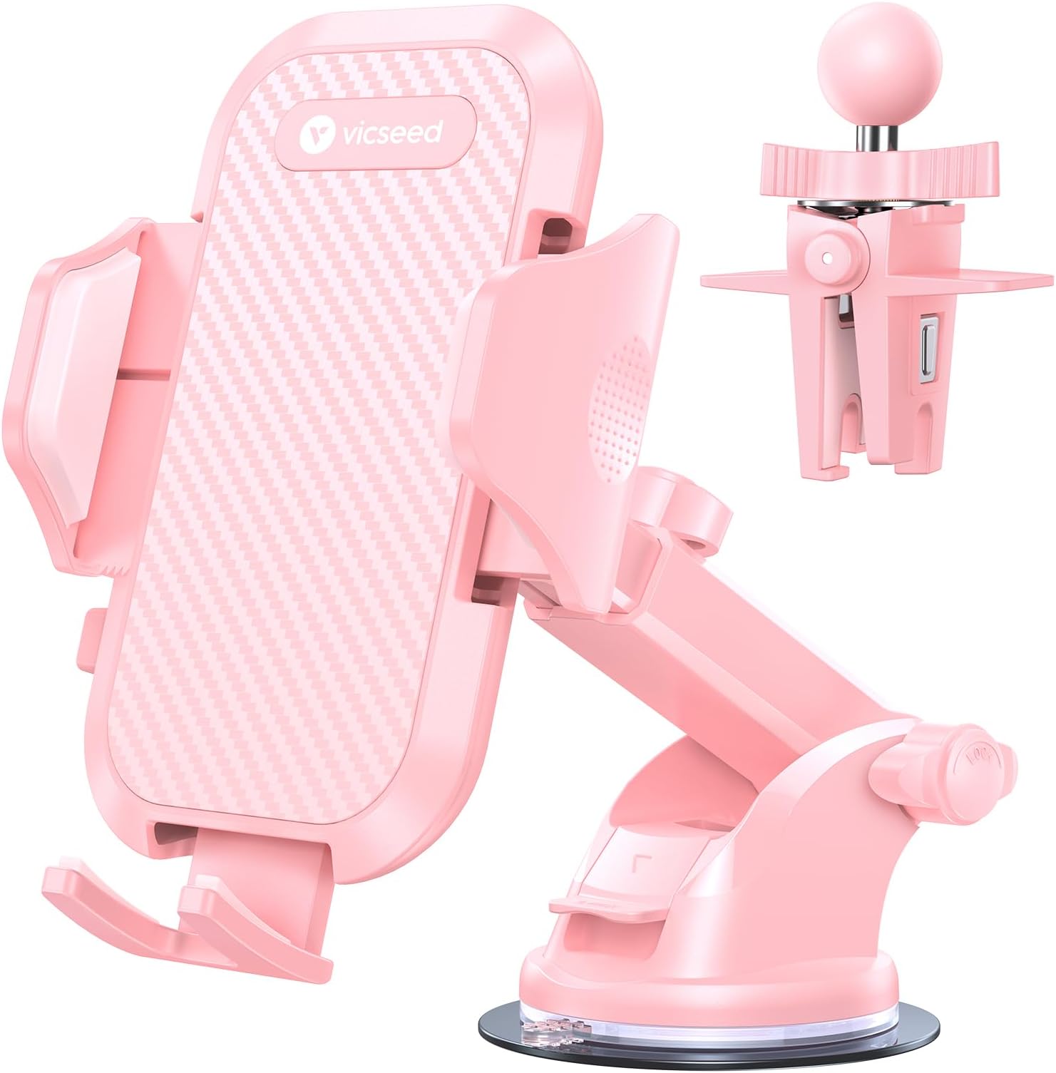 Amazon.com: VICSEED Pink Phone Holders for Your Car, [True Military ...