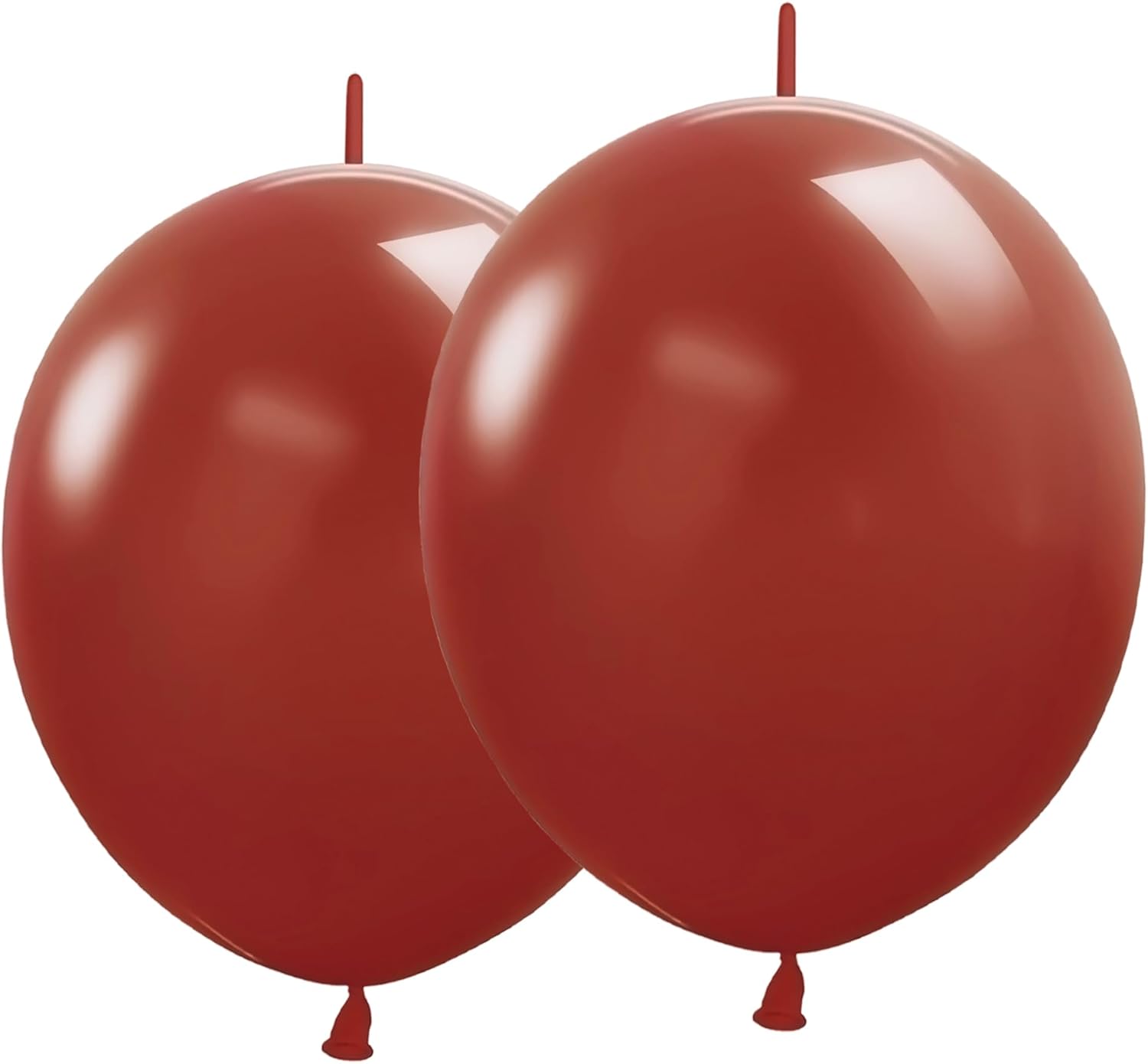 Amazon.com: Link Balloons 6 Inch - 100 Pcs Quick Link Balloon Latex ...