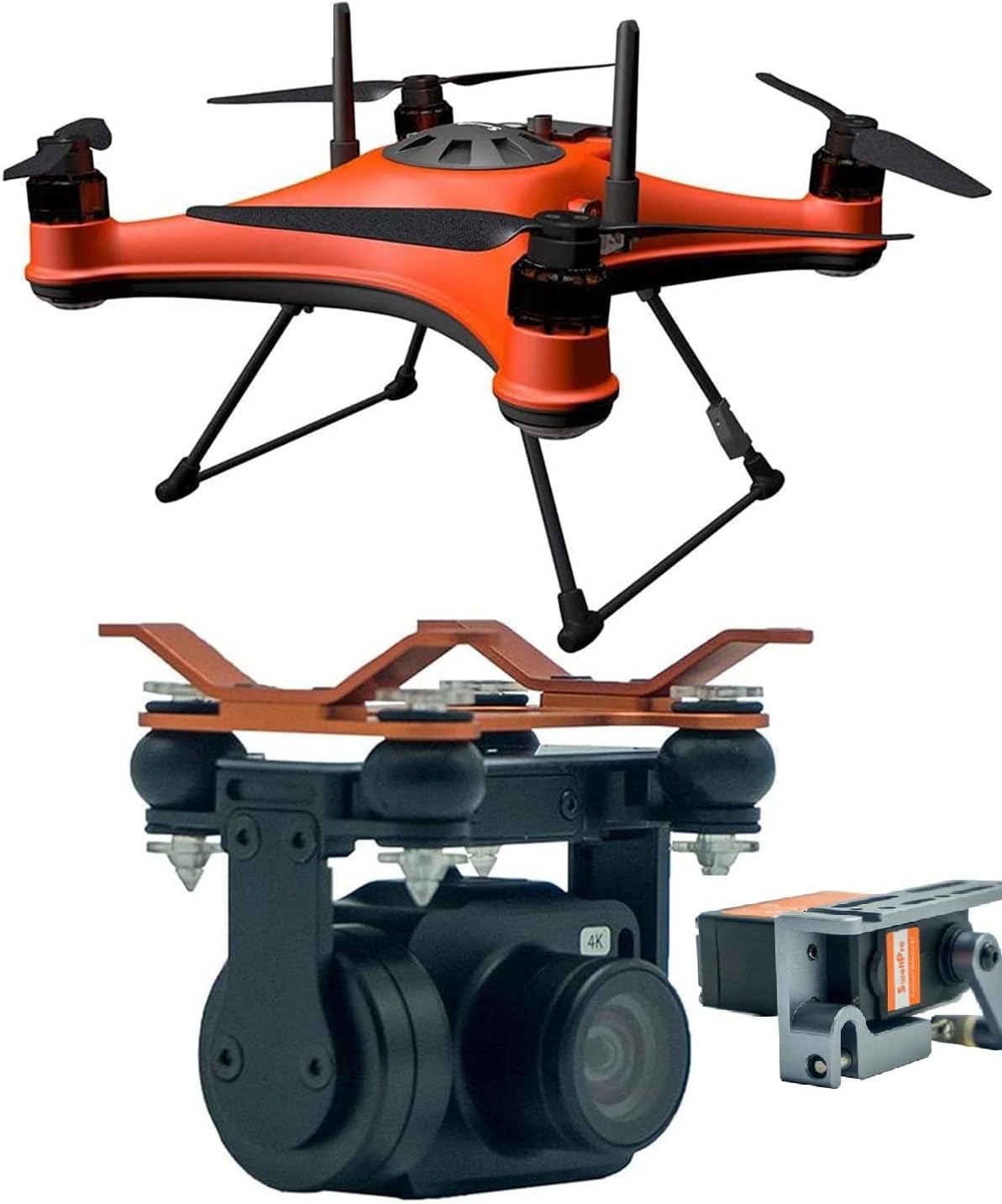 Amazon.com: Swellpro SplashDrone 4 Multifunctional Waterproof Drone ...