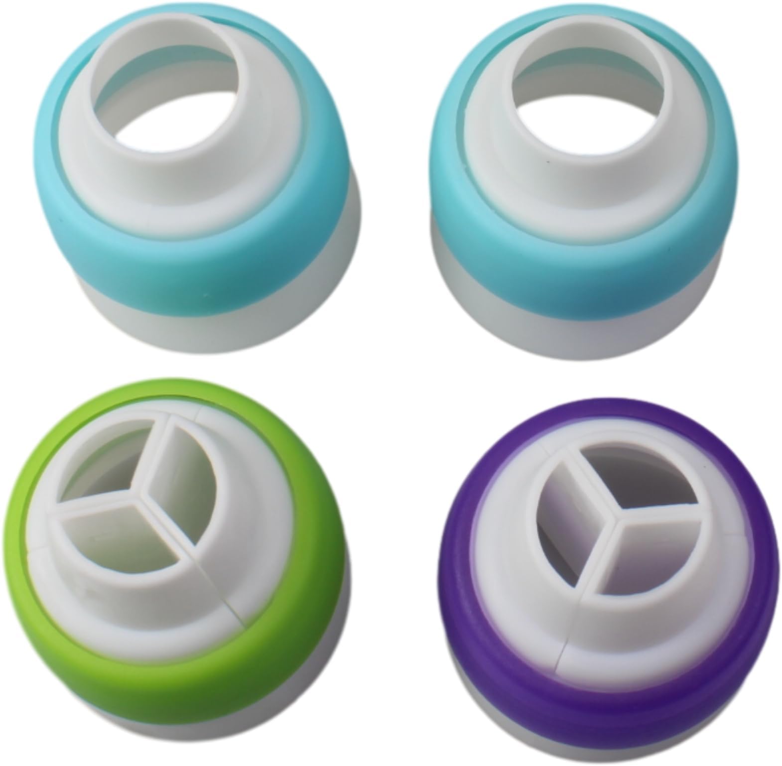 Amazon.com: 4 Pack Russian Piping Tips Couplers for Piping Bags, Icing ...