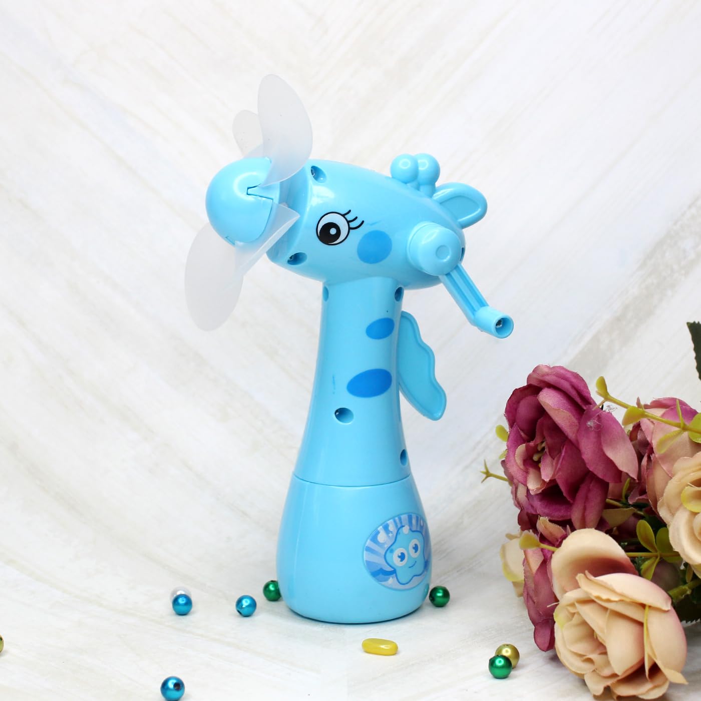 Prime Cartoon Design Mini Portable Fan/Manual Hand Press Cooling Summer ...