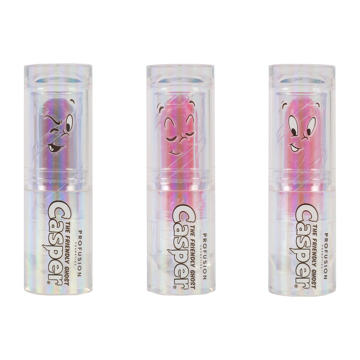 Amazon.com : Profusion Cosmetics Casper The Friendly Ghost 3 PC Lip ...