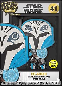 Funko Pop! Pin: Star Wars: The Clone Wars - Bo-Katan Glow in The Dark, Figures - Amazon Canada