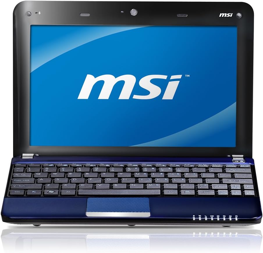 MSI Wind U135 10 inch Netbook (Intel Atom N450 1.66GHz, 1GB, 160GB ...