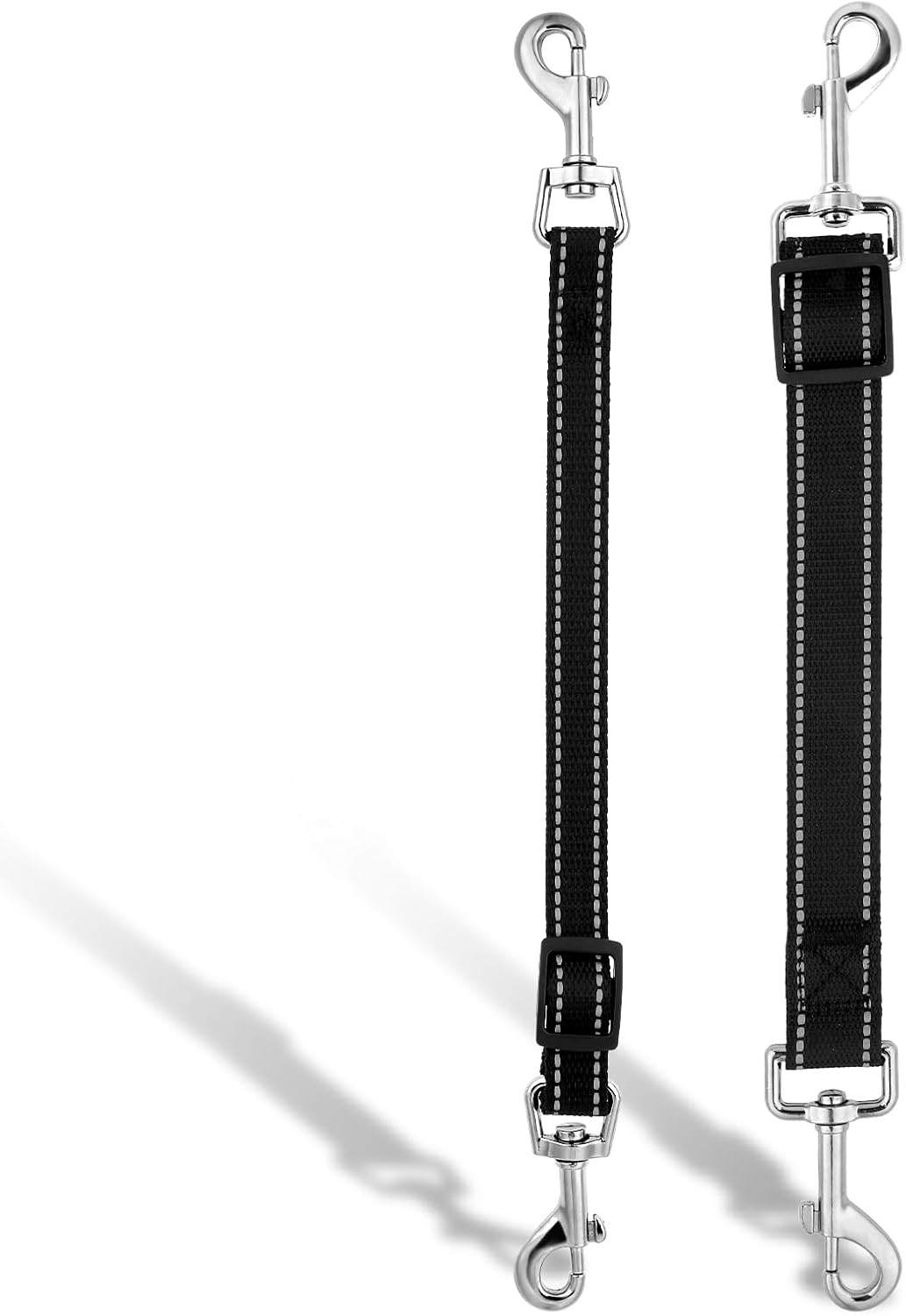 Amazon.com : Dog Collar Clips, 2 Pack Reflective Dog Collars Safety ...