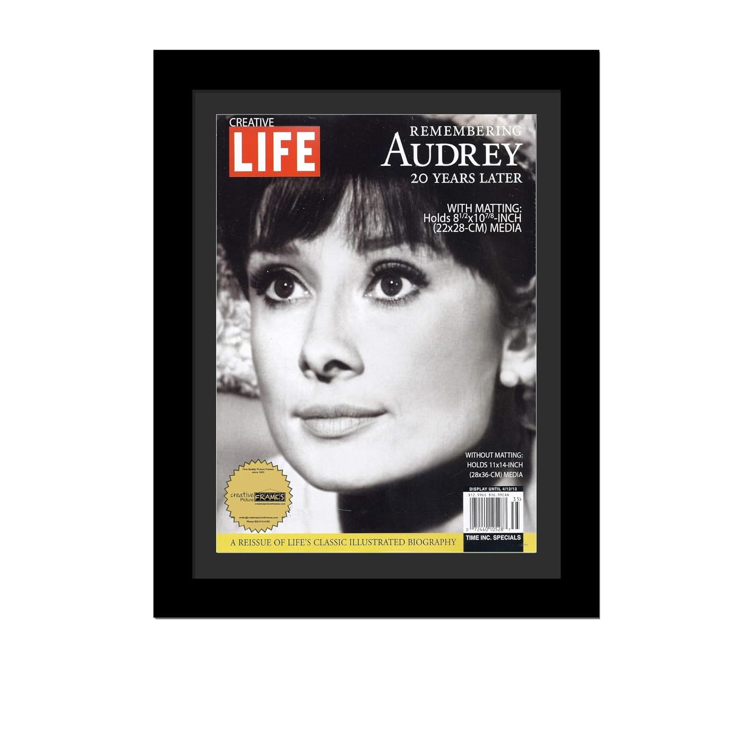 Amazon.com: Creative Picture Frames 8.5 x 10.87 Magazine Frame with ...