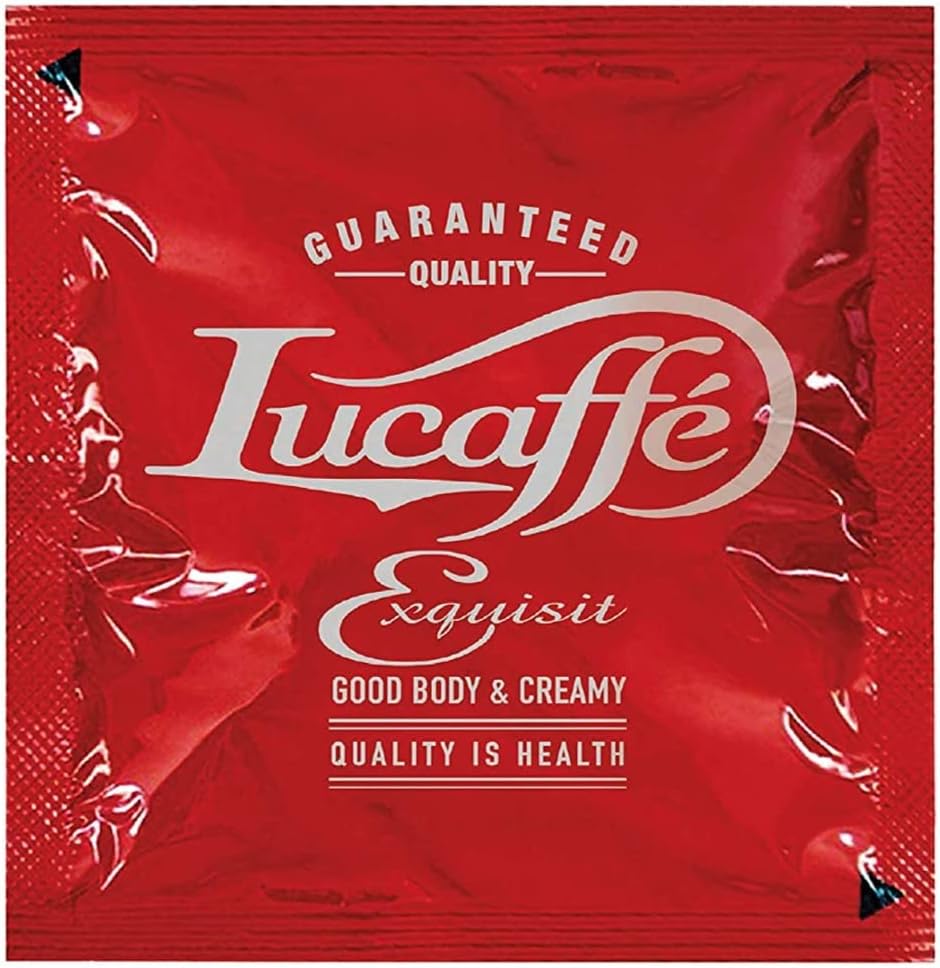 Amazon.com: Lucaffe' Pulcinella Double shot ESE Espresso paper pods 14g ...