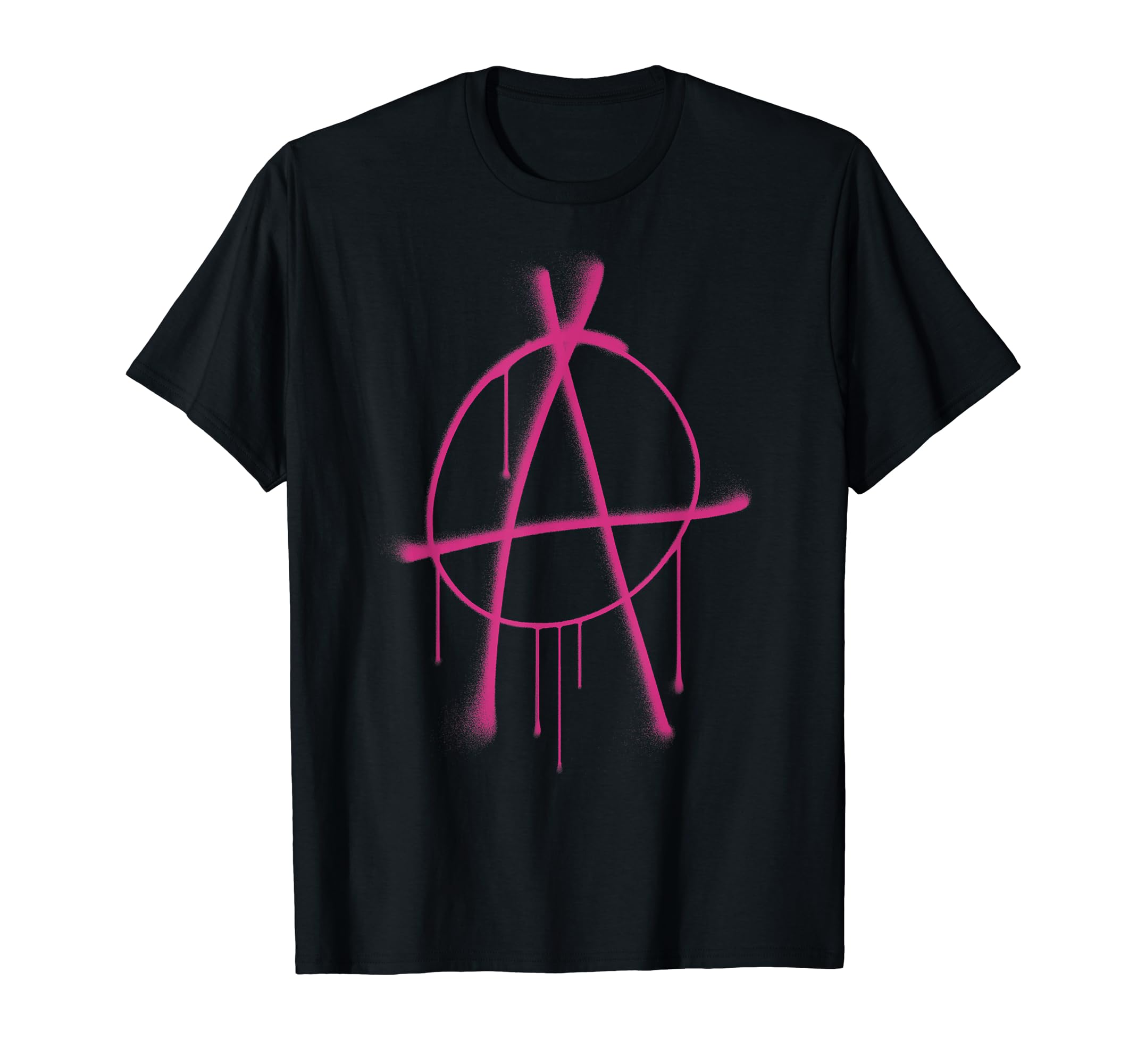 Amazon.com: Punk Rock Concert Hardcore Grunge Anarchy Symbol T-Shirt ...