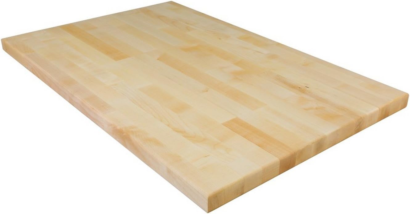 Amazon.com: Solid Maple Block Style Worktop - 1000 x 650 x 40mm