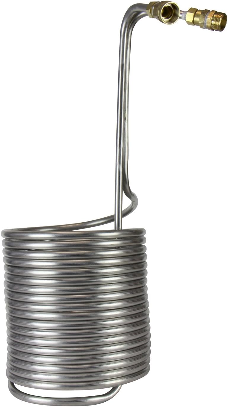 Amazon.com: Kegco Immersion Chiller, 1/2" OD x 50' Coil: Home & Kitchen