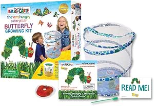 Insect Lore The Very Hungry Caterpillar Butterfly Growing Kit : Amazon ...