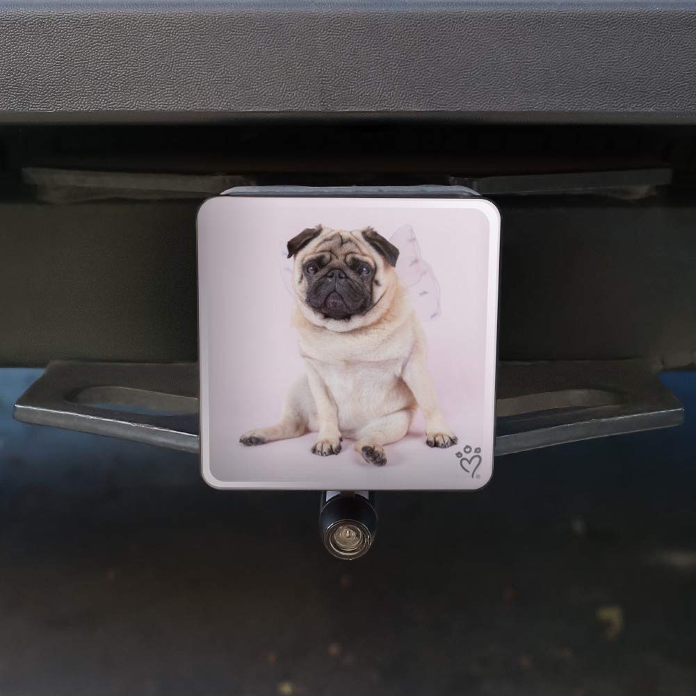Graphics And More Pug Dog Breed Tow Trailer Hitch Cover Plug Insert ...