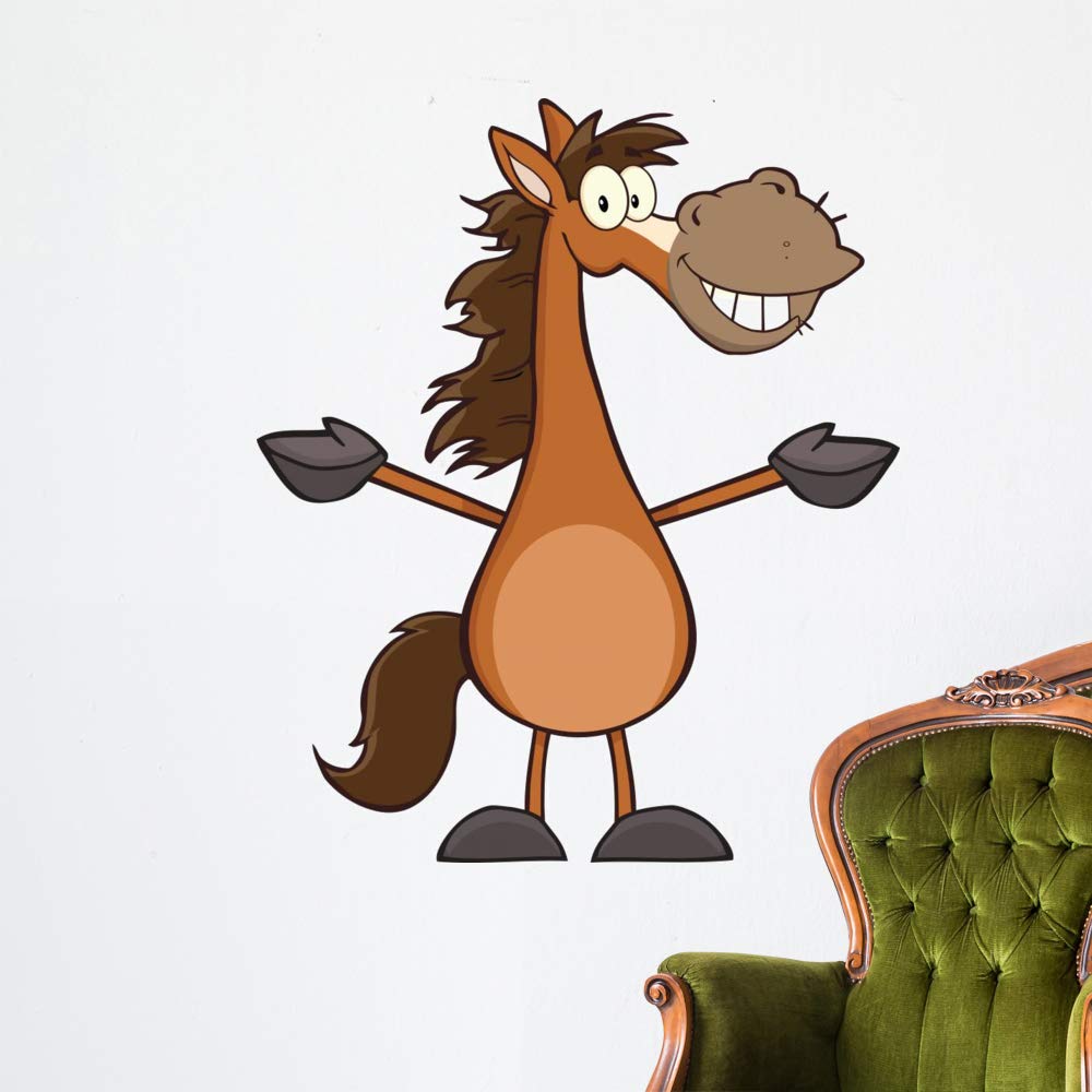 Funny Horse Cartoon