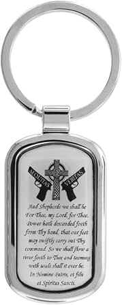 Amazon.com: Gifts Infinity® Boondocks Saints Prayer - Coated Key Chain ...