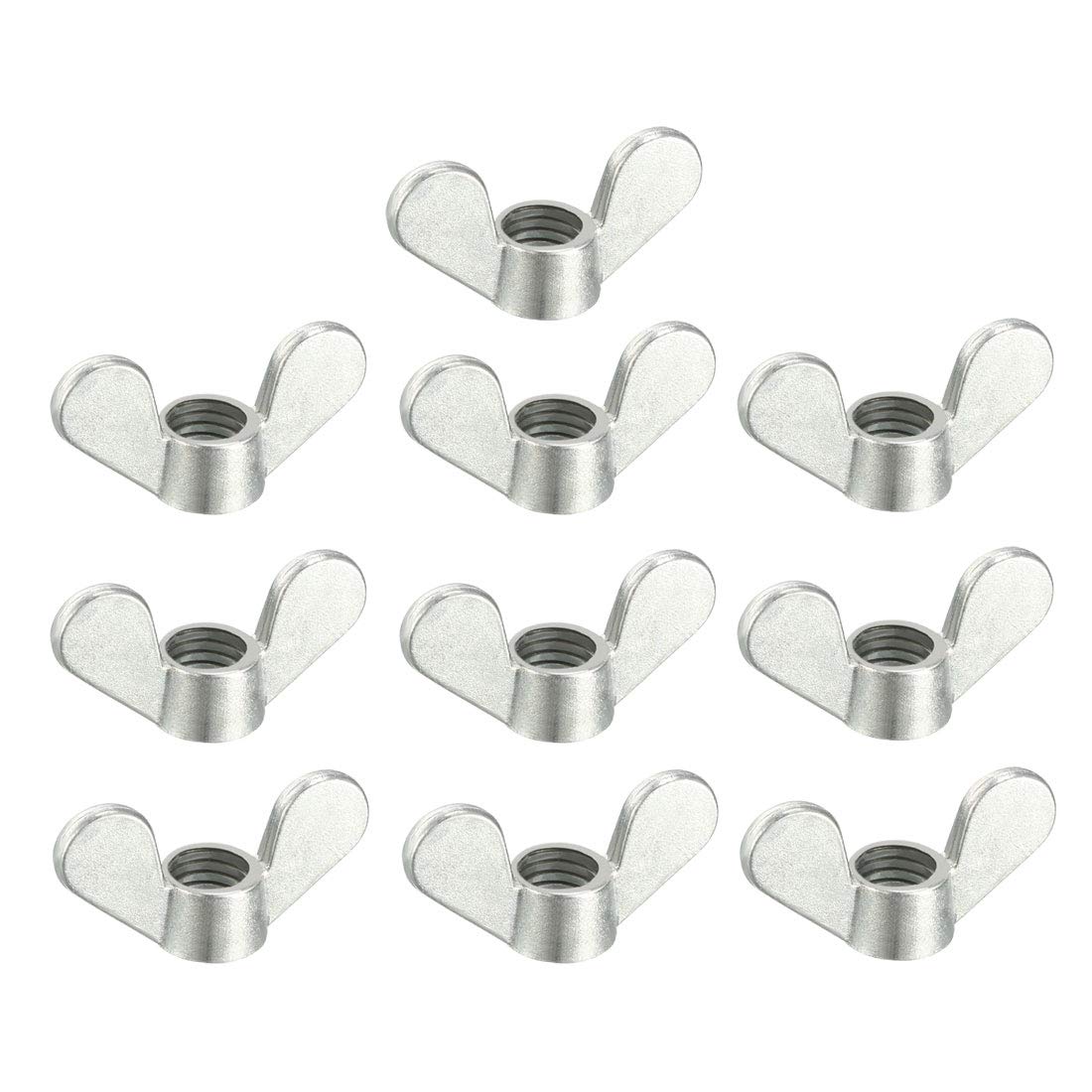 uxcell M10 Wing Nuts Zinc Plated Fasteners Parts Hurrican Screws ...
