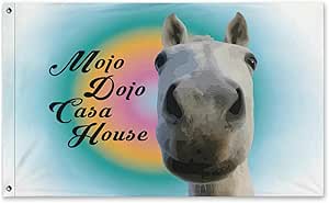 Amazon.com: Apiawa Mojo Dojo Casa House Flag Funny Meme Flags Tapestry ...