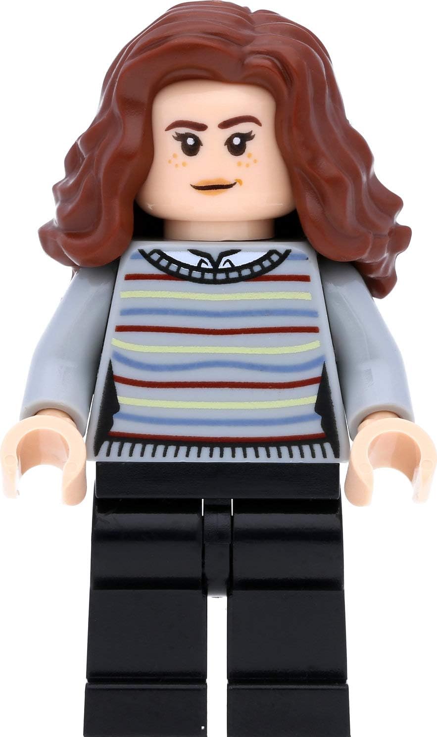 LEGO Harry Potter Minifigure: Hermione Granger in Striped Jumper with ...