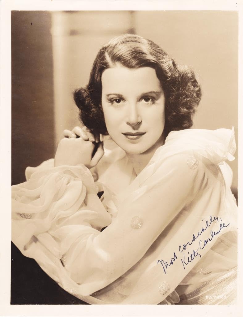 Kitty Carlisle Authentic Vintage 1930s Signed Autograph Photo at Amazon ...