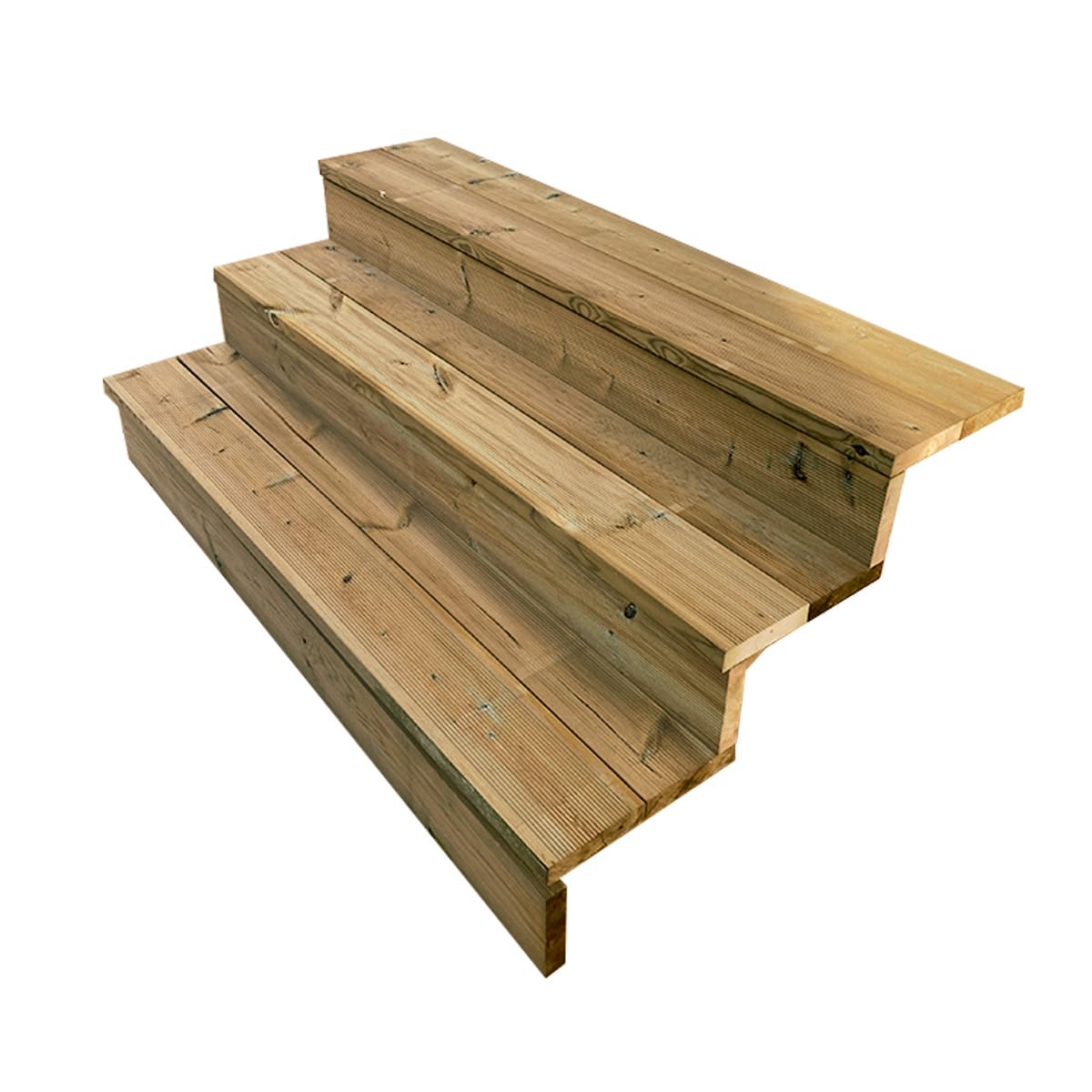 Pre Made Outdoor Stairs Front Stairs Makeover Wood Outdoor | TikTok