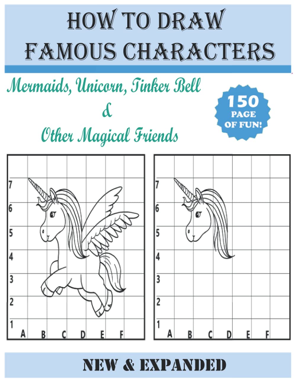 Buy How to Draw Famous Characters as Mermaids Unicorn Tinker Bell and ...
