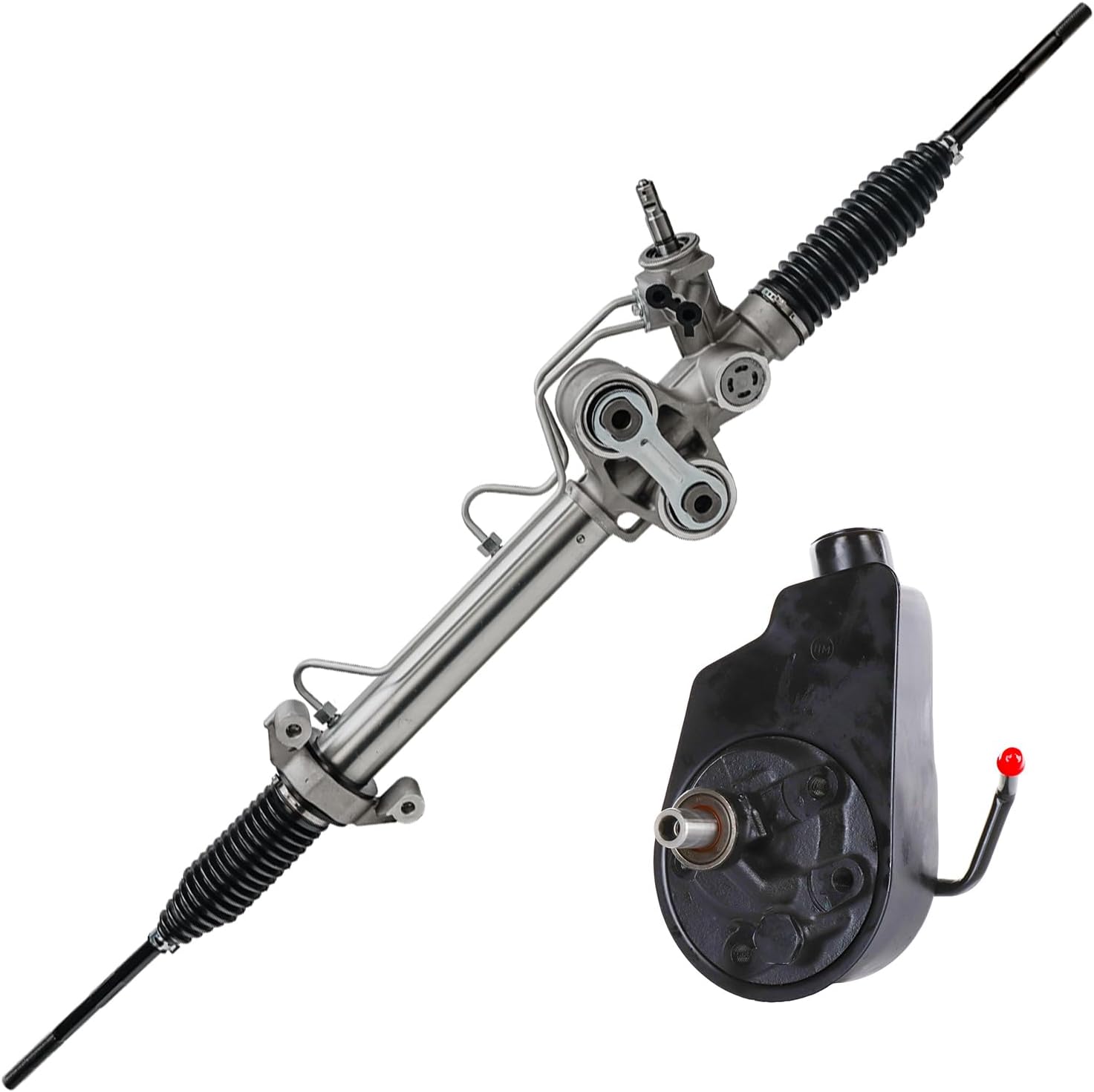 Amazon.com: Detroit Axle - Front Rack and Pinion Power Steering Pump ...