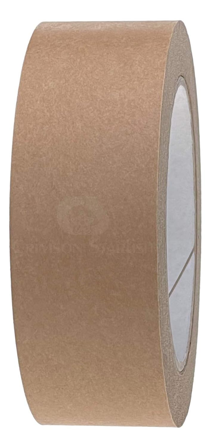Kraft Paper Packing Tape (38mm x 50m, 6 Rolls) – Eco/Environmentally ...