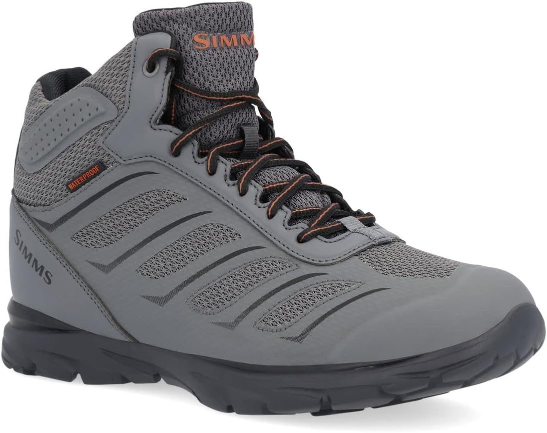 Amazon.com : Simms Men's Challenger Mid Deck Shoe - Carbon - 11 ...