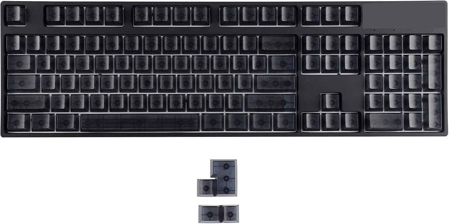 Amazon.com: YMDK ABS 104 87 61 ANSI ISO Blank Black Translucent OEM ...