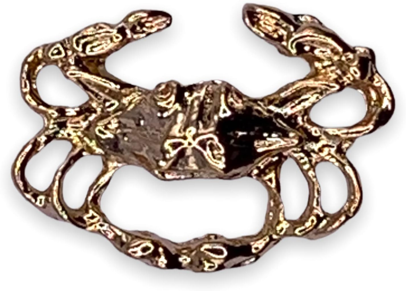 Amazon.com: STOCKPINS Crab Lapel Pin Gold Crab Pin, Cancer Zodiac Gifts ...