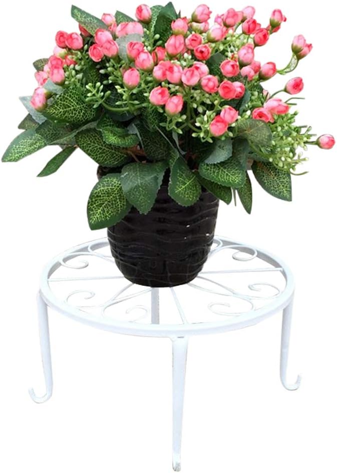 9 inch Metal Potted Plant Stand - Proof Wrought Iron Flower Pot Holder ...