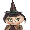 Amazon.com: GALLERIE II Halloween Matilda Witch Folk Art Doll ...