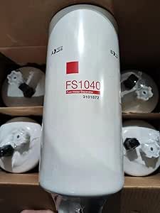 Amazon.com: FS1040 Fuel Filter Water Separator Spin-On Compatible with ...