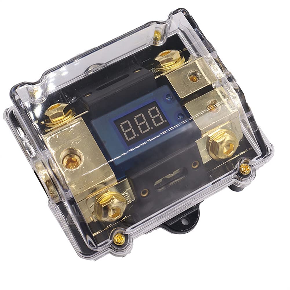 Zcargel Car Audio Power Fuses Holder, Car Digital Display audio Power ...