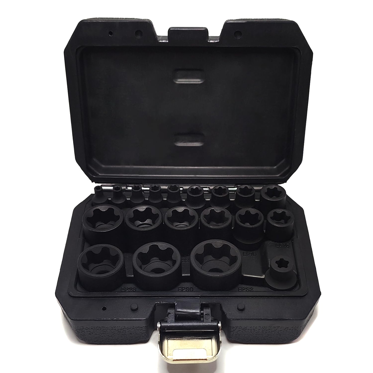 Amazon.com: JEUCLEL 19Pcs External Torx Plus Socket Set 6 Point EP ...