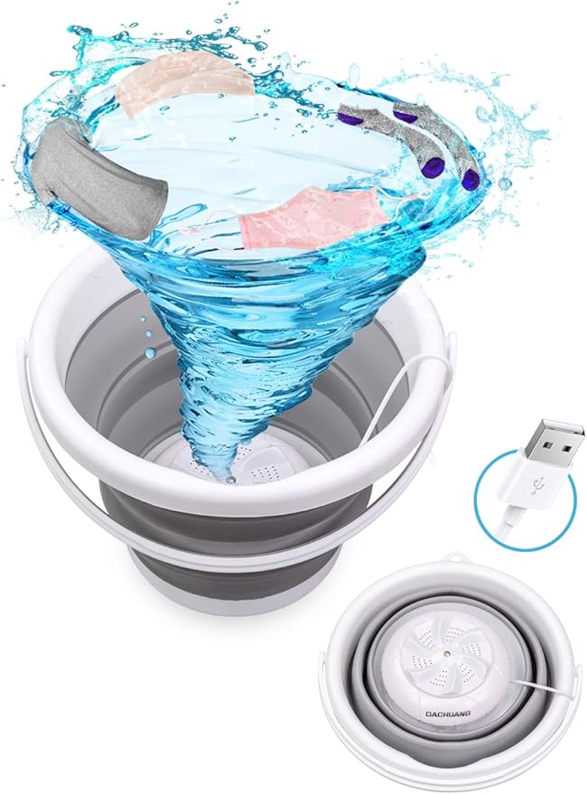 Amazon.com: Portable Washing Machine, Mini Washing Machine with ...