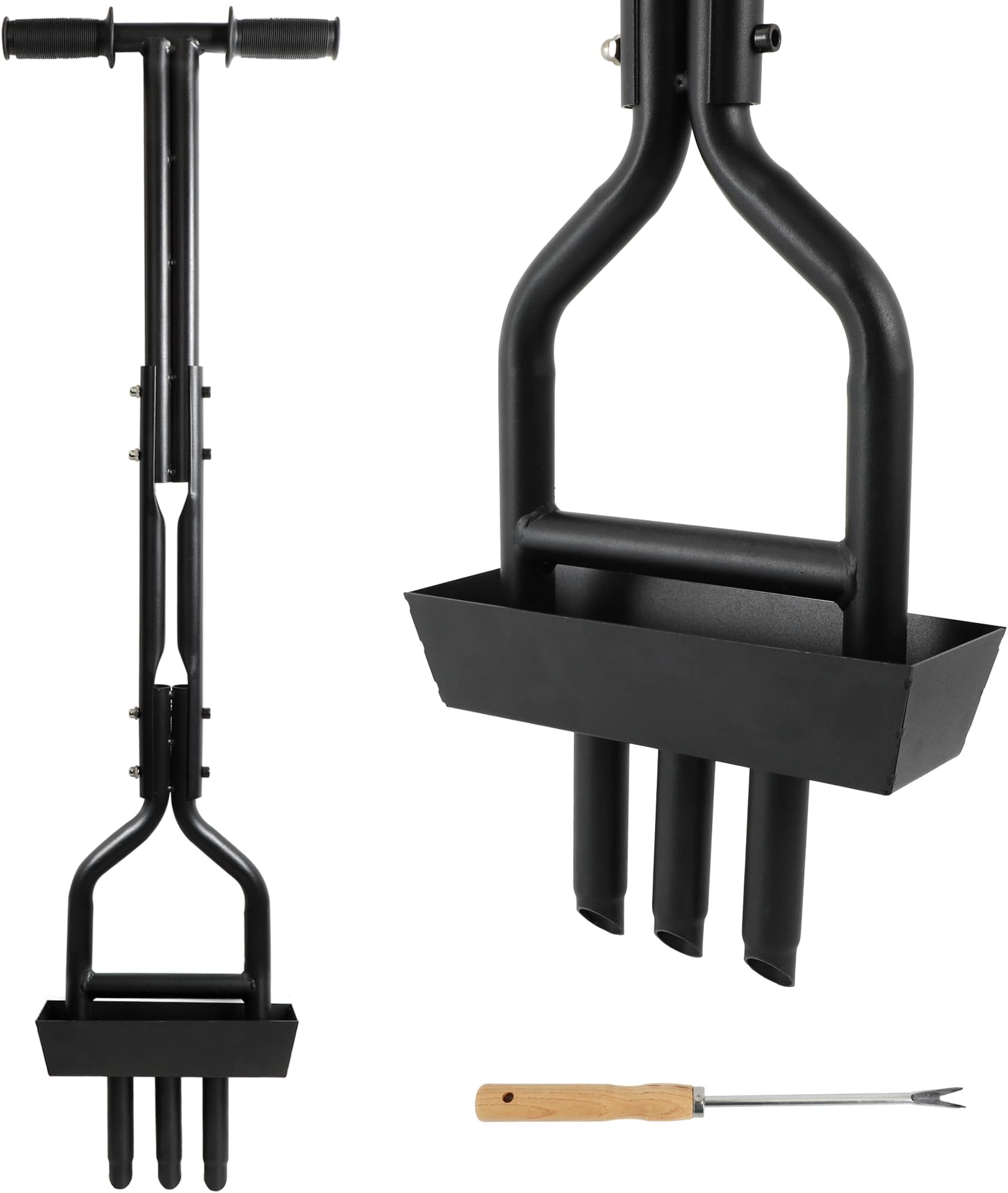 Amazon.com : Watlie Lawn Aerator Coring Tool, 37.5" Manual Core Aerator ...