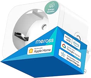 Meross WLAN Socket Works with Apple HomeKit, 16A Smart Socket with ...