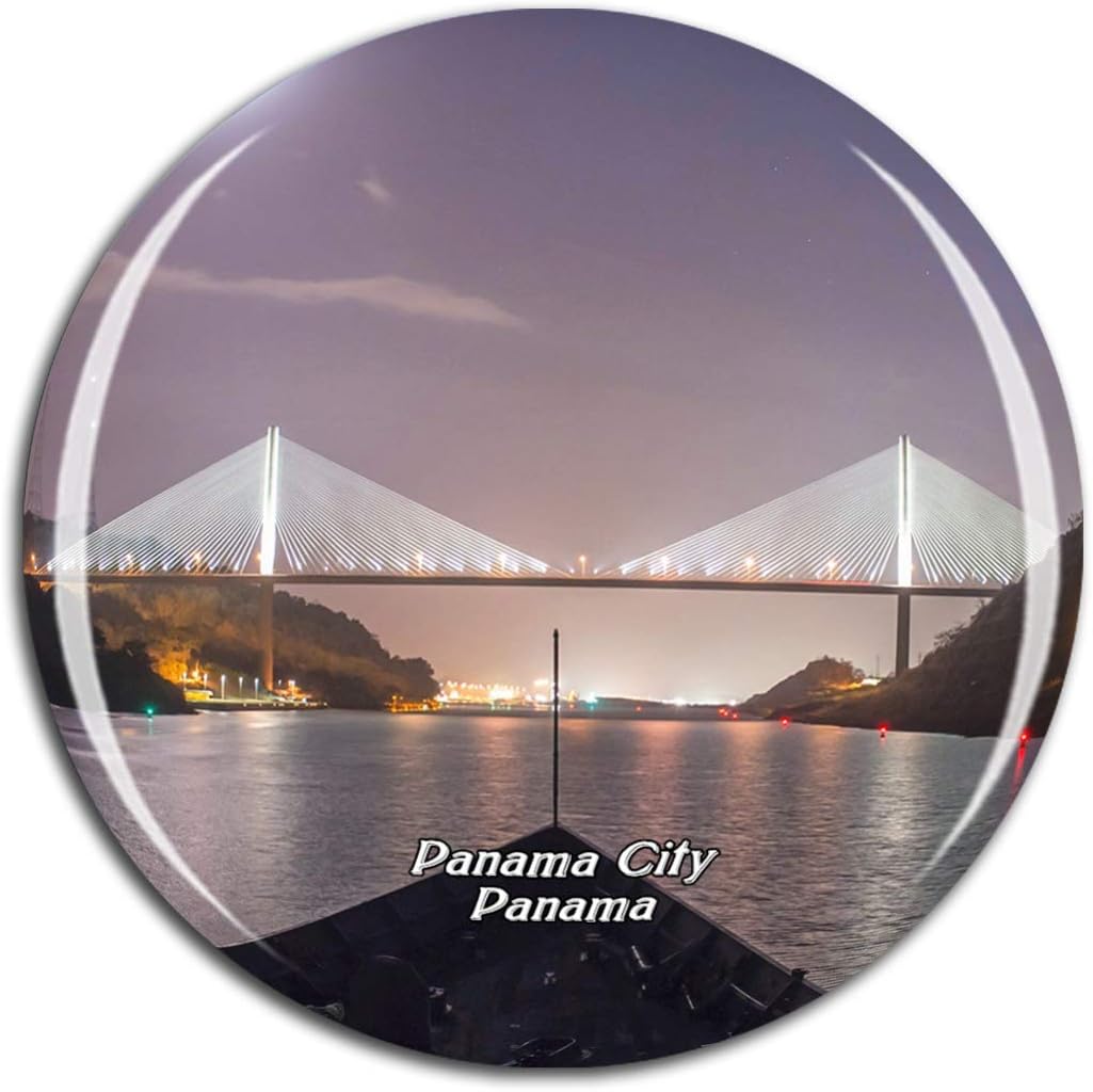 Amazon.com: Weekino Centennial Bridge Panama Canal Panama Fridge Magnet ...
