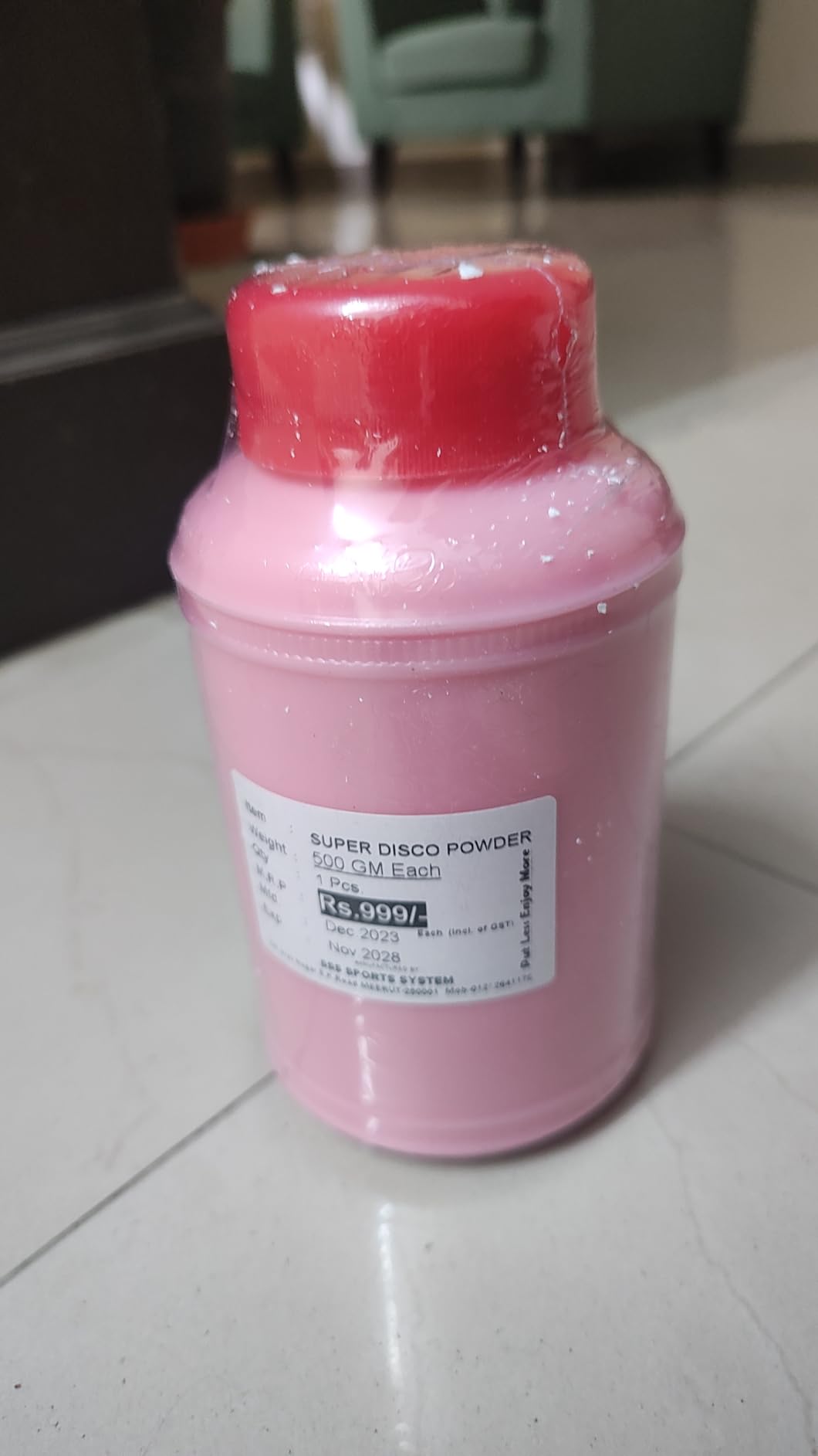 SSS Super Disco Carrom Powder|Speed powder (Pink) (100GM) : Amazon.in ...