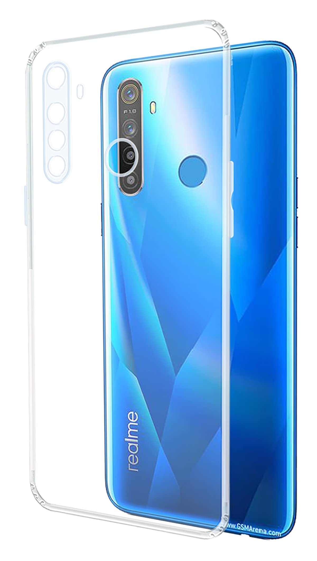 YOFO Rubber Back Cover Case for Realme 5 / 5i / 5s / Narzo 10 ...