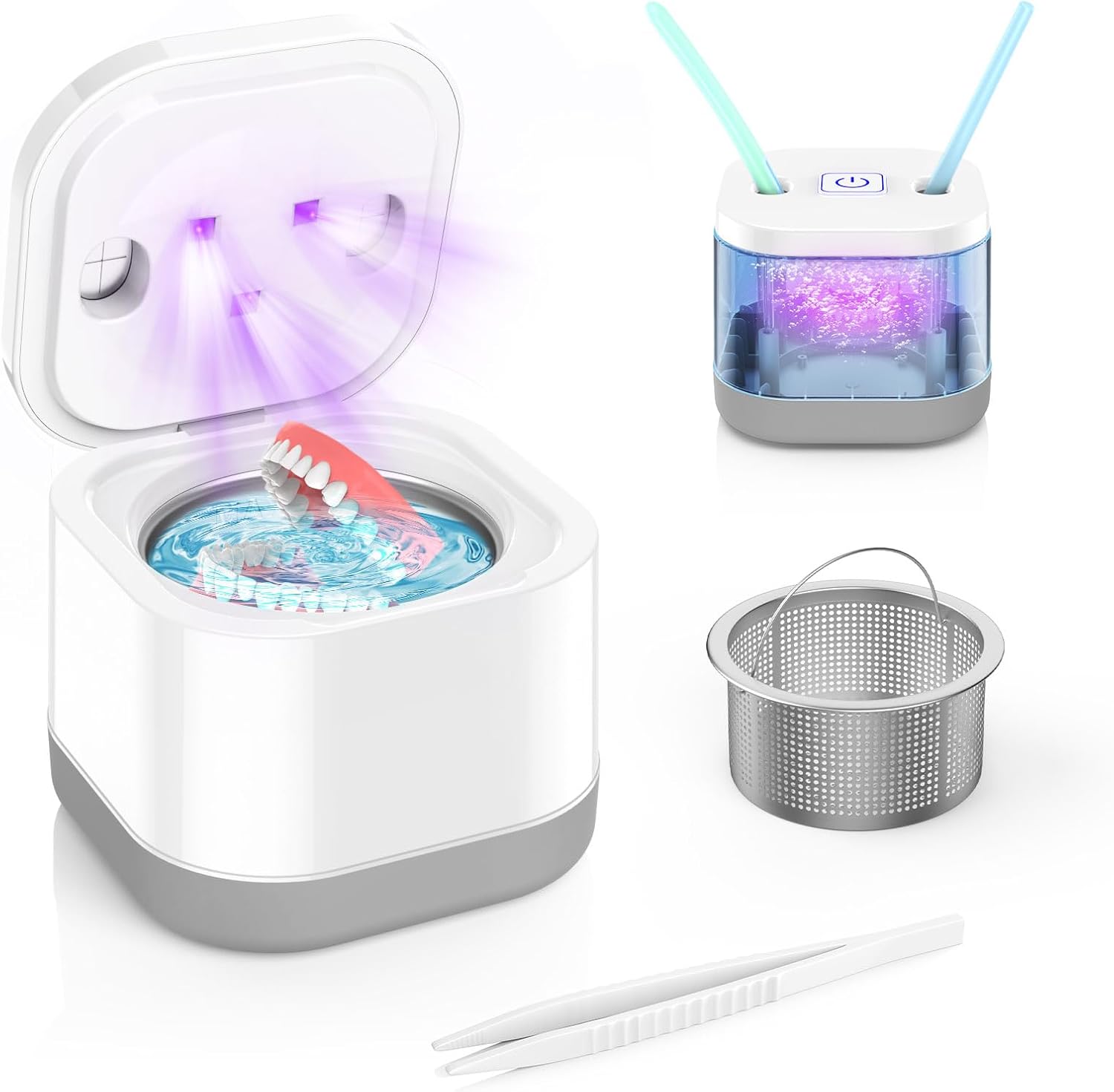 Amazon.com: MoKo Ultrasonic Retainer Cleaner Machine, 45kHz Ultra Sonic ...