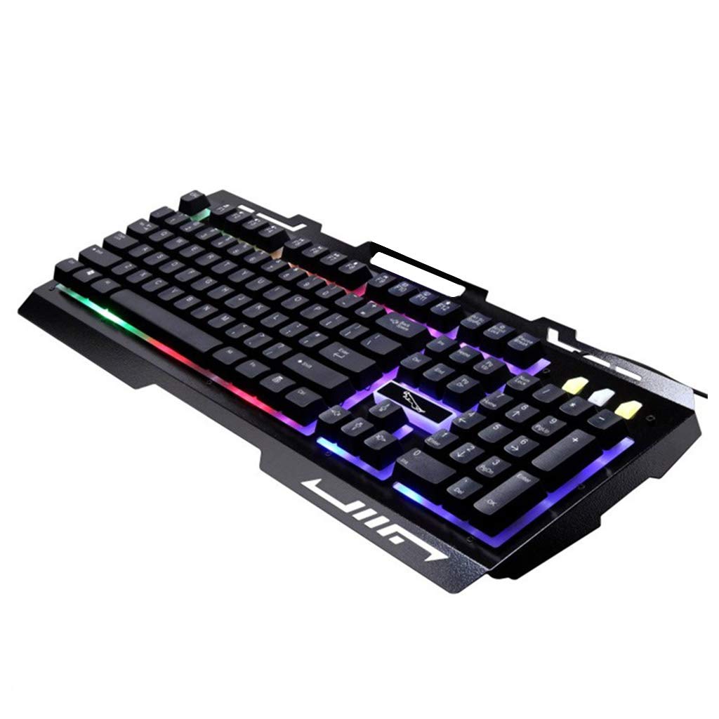 Buy USB Sidougeri Wired RGB Gaming Keyboard, Backlit LED Desktop ...