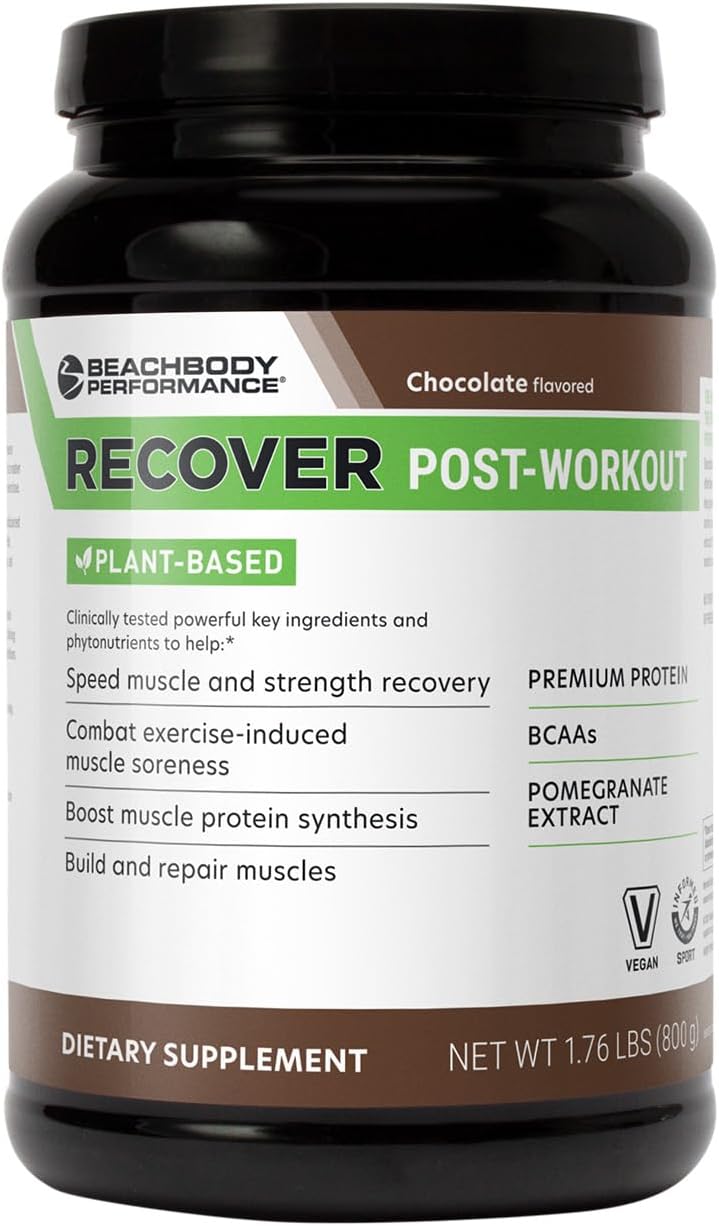 Amazon.com: BODi Recover Plant-Based Protein Powder Blend– Post-Workout ...