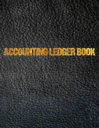 Accounting Ledger Book: Accounting Ledger Paper - 6 columns by 40 rows ...