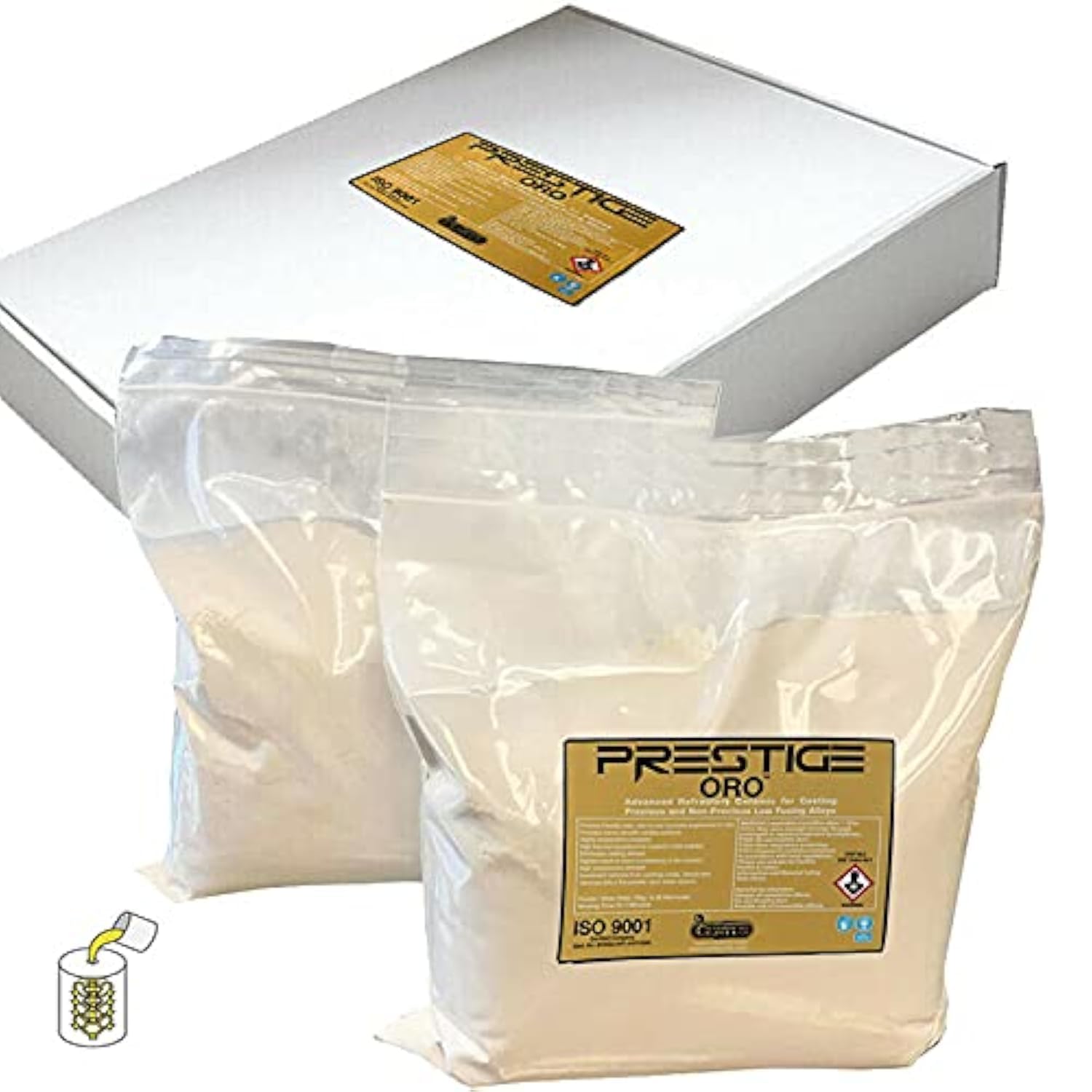 Amazon.com: Prestige ORO 20 Lb Premium Jewelry Making Casting Powder ...