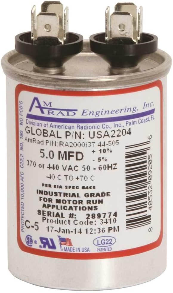 Amazon.com: AMRAD ENGINEERING USA2206 Series Round USA-Made Motor Run ...